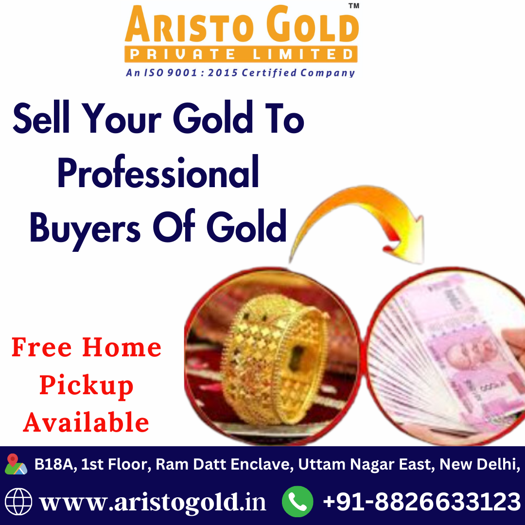 Sell Your Gold To Professional Buyers Of Gold